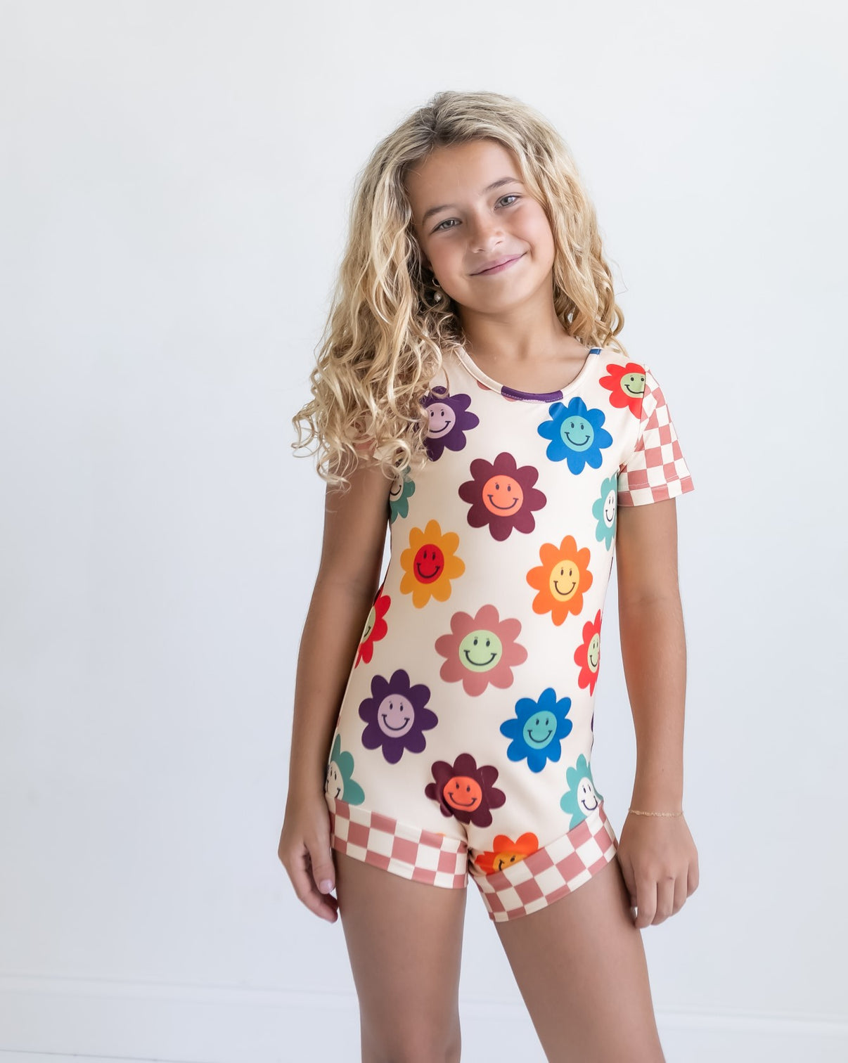 Retro Smiley Leotard – Oopsie Daisy